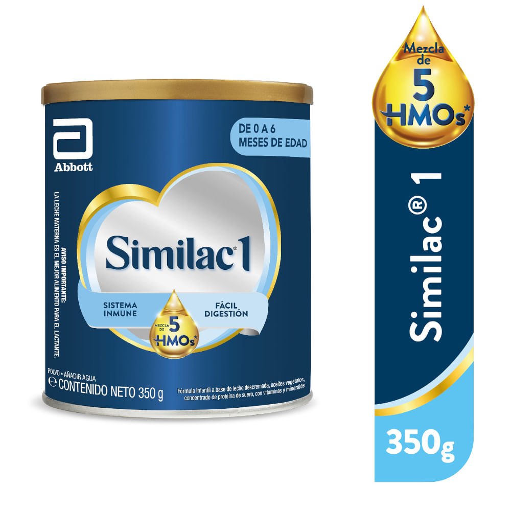 Similac 1 con mezcla de 5HMOs 350 g Precio + Delivery Gratis
