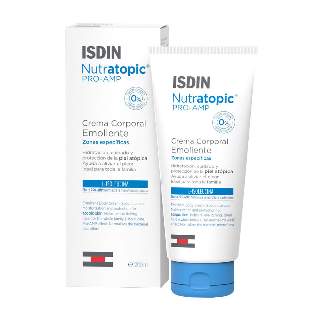 Isdin Nutratopic Pro Amp Crema Corporal 200 ml Precio + Delivery Gratis