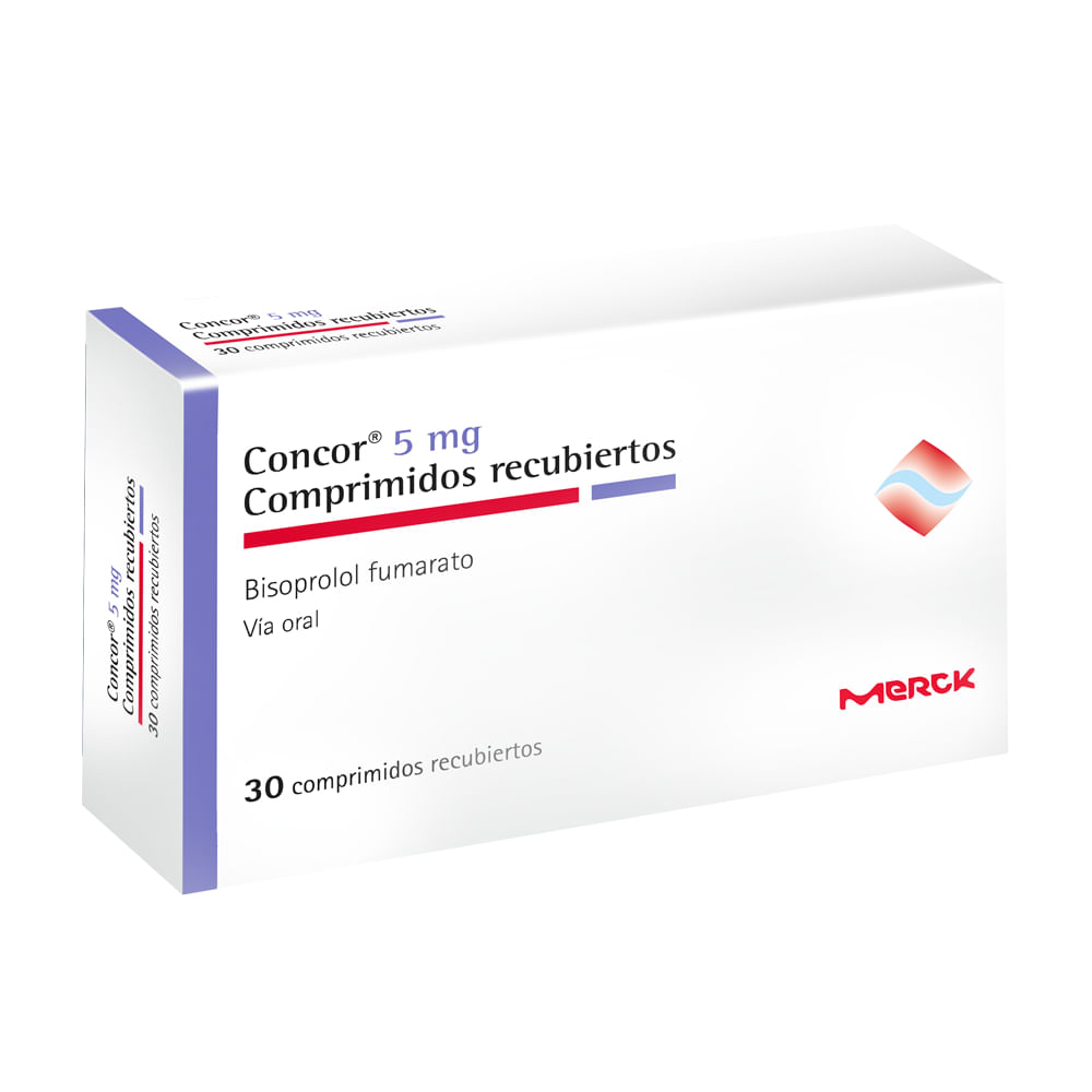 Concor 5 mg Comprimidos 30 und