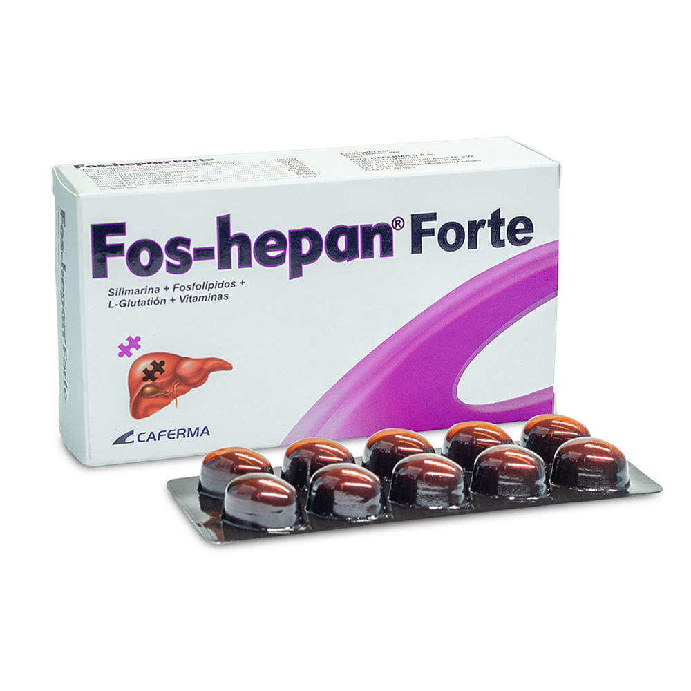 Fos Hepan Forte Cápsulas 10 und Precio + Delivery Gratis