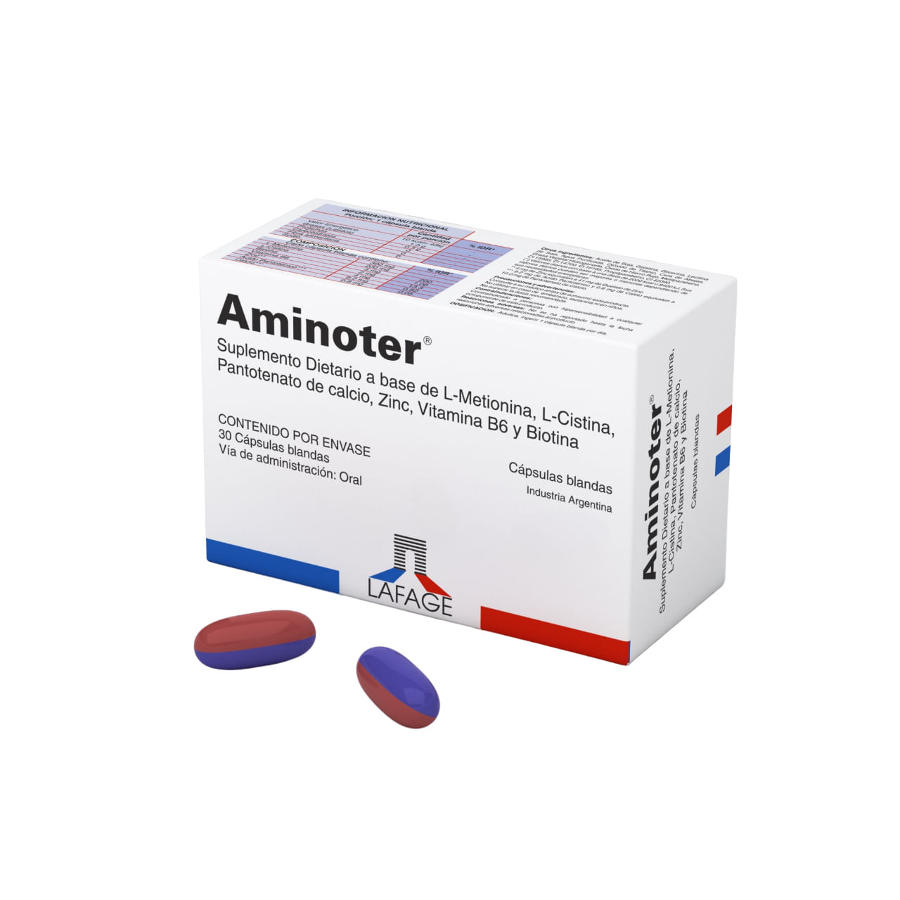 Aminoter Cápsulas 30 und Precio + Delivery Gratis