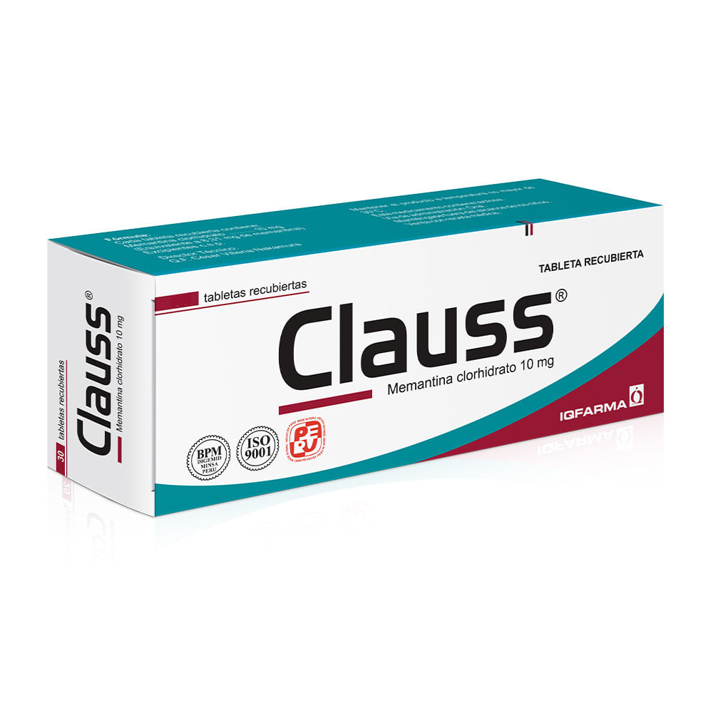 Clauss 10 mg Tabletas 30 und