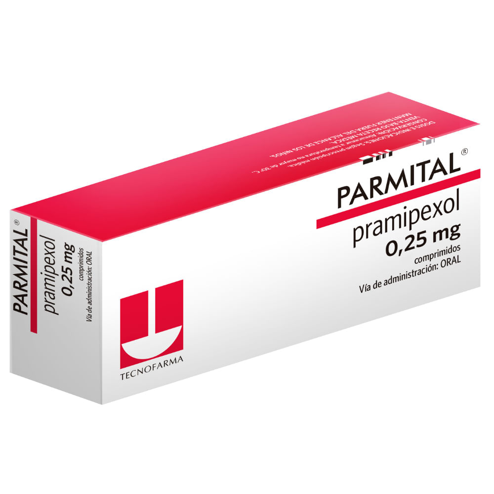 Parmital 0.25 mg Comprimidos 30 und