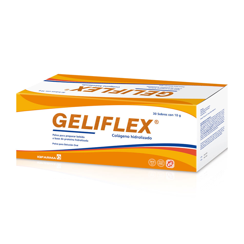 Geliflex Polvo Para Solución Oral Sobres 30 und Precio + Delivery Gratis