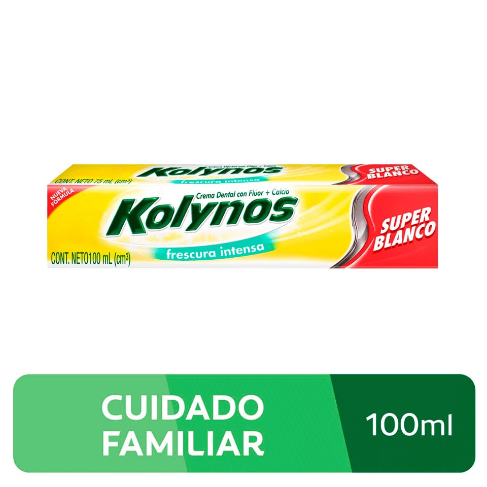 Kolynos Super Blanco Pasta Dental 100 ml Precio + Delivery Gratis