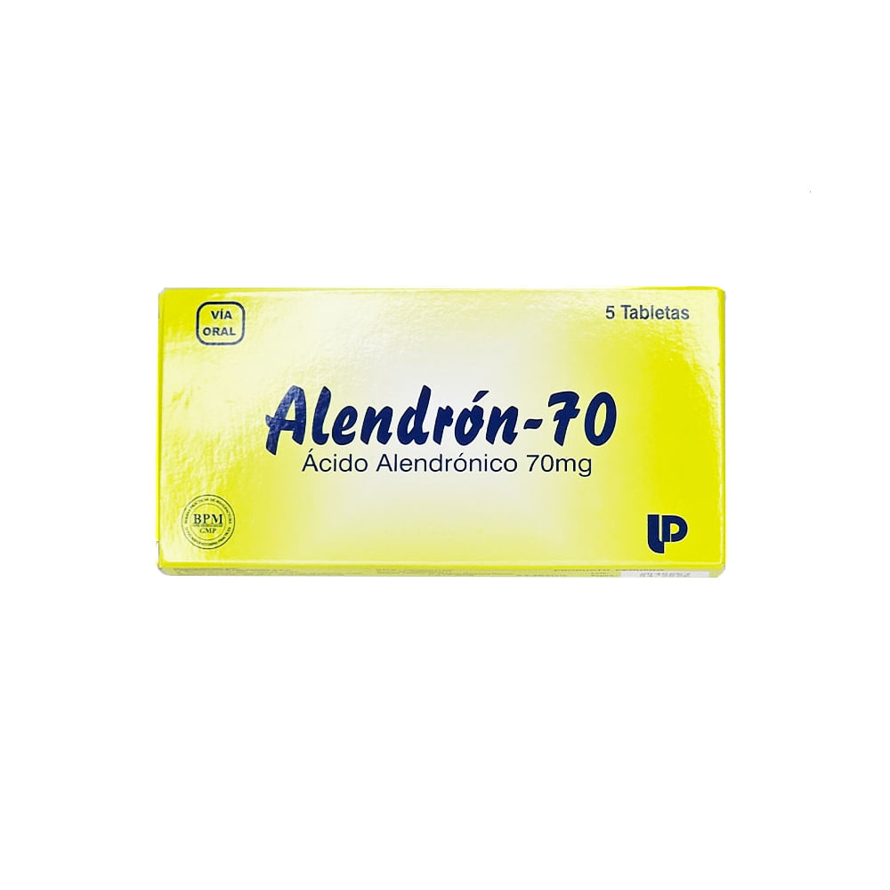 Alendron 70 mg Tabletas 5 und