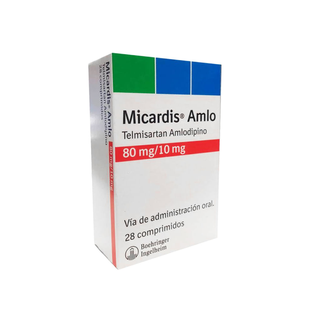 Micardis Amlo 80 mg + 10 mg Comprimidos 28 und