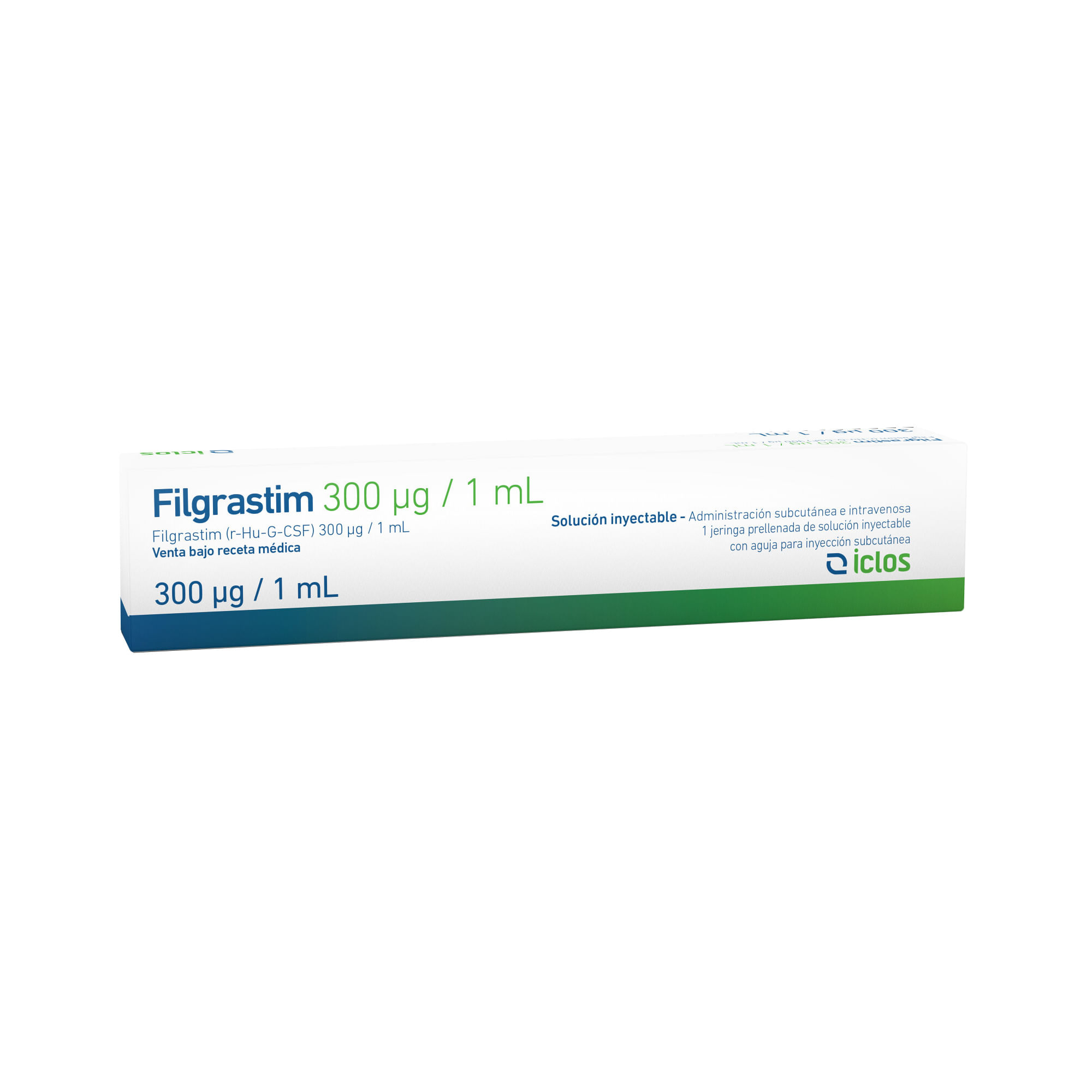 Filgrastim 300 mcg/ml Solución Inyectable 1 ml