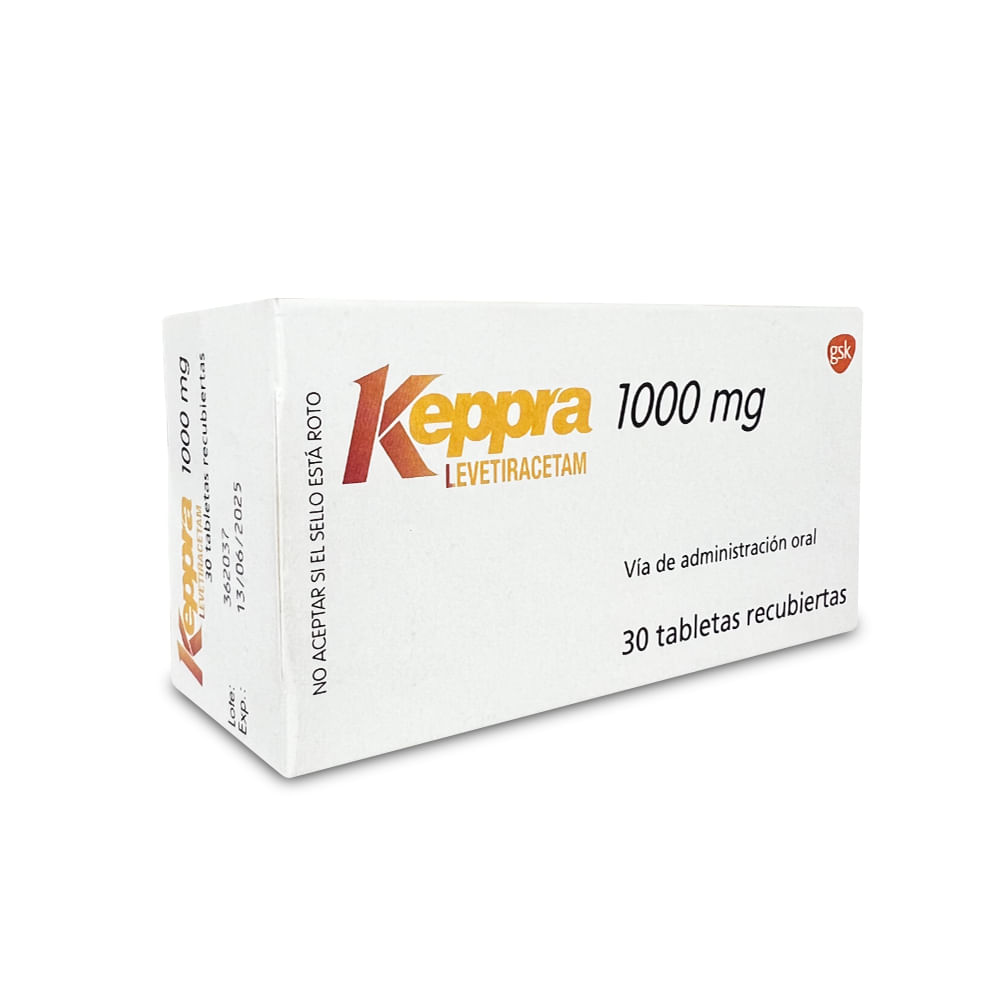 Keppra 1000 mg Tabletas 30 und