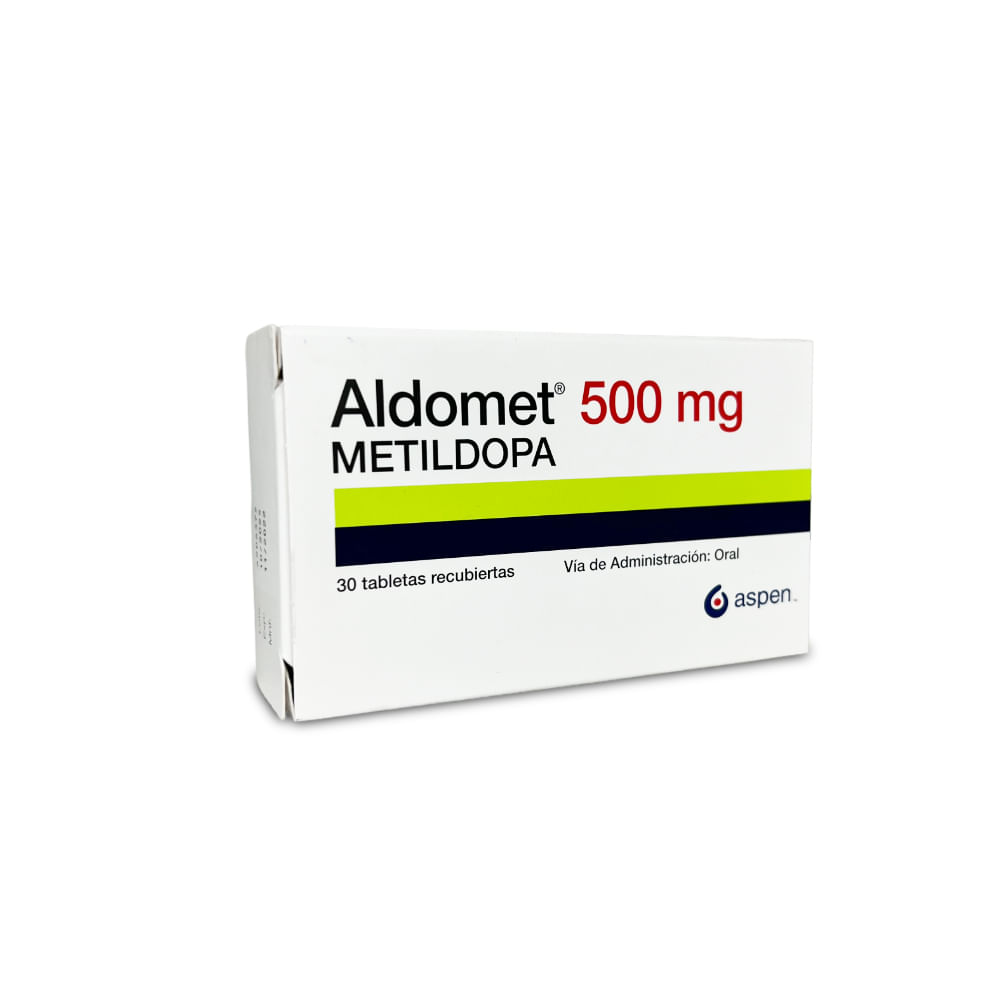 Aldomet 500 mg Tabletas 30 und
