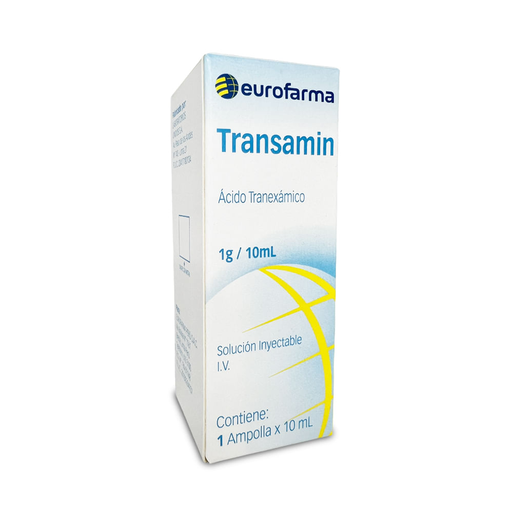 Transamin 1 g/10 ml Solución Inyectable 10 ml