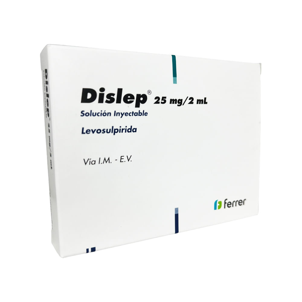 Dislep 25 mg/2 ml Solución Inyectable por Unidad 2 ml