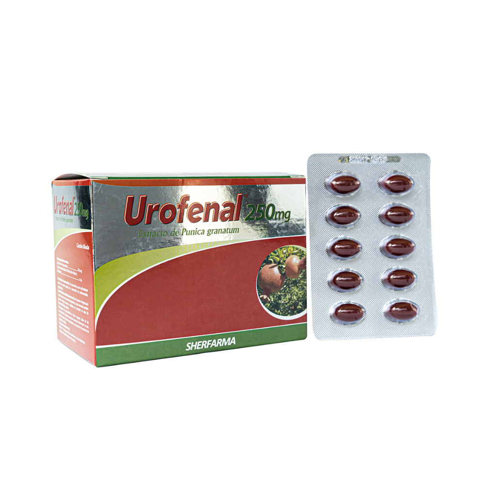 Urofenal 250 mg Cápsulas 10 und Precio + Delivery Gratis