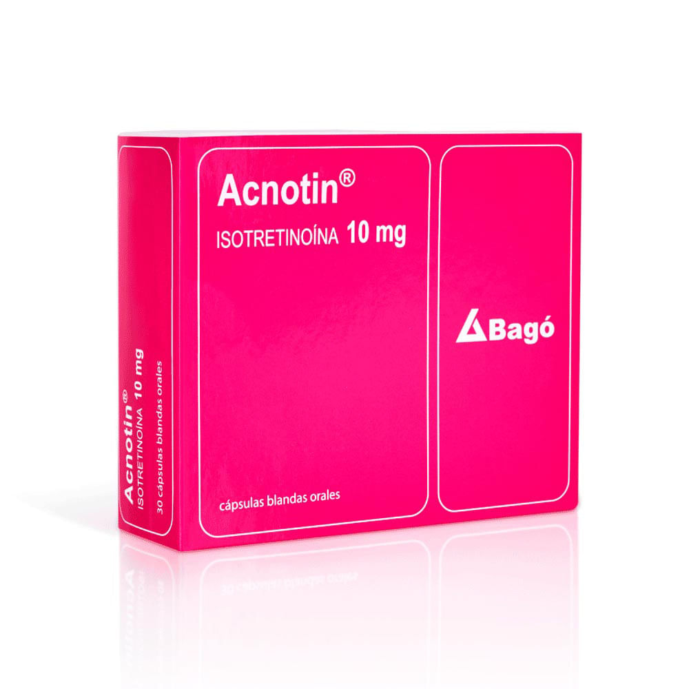Acnotin 10 mg Cápsulas 30 und