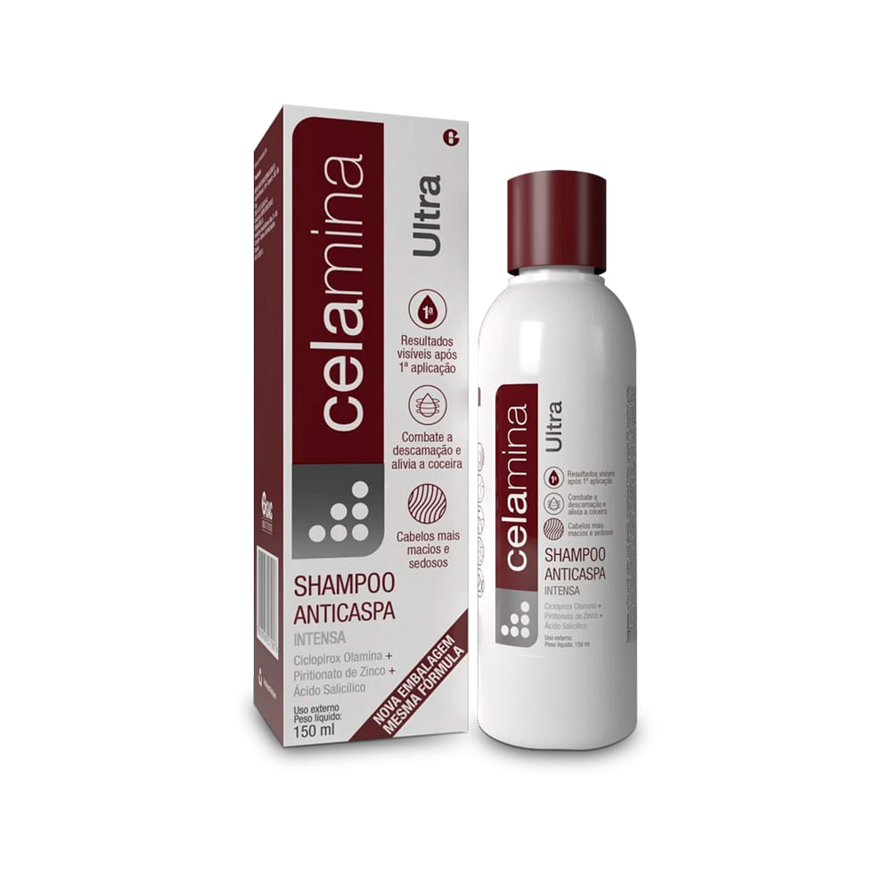 Celamina Ultra Shampoo Anticaspa 150 ml Precio + Delivery Gratis