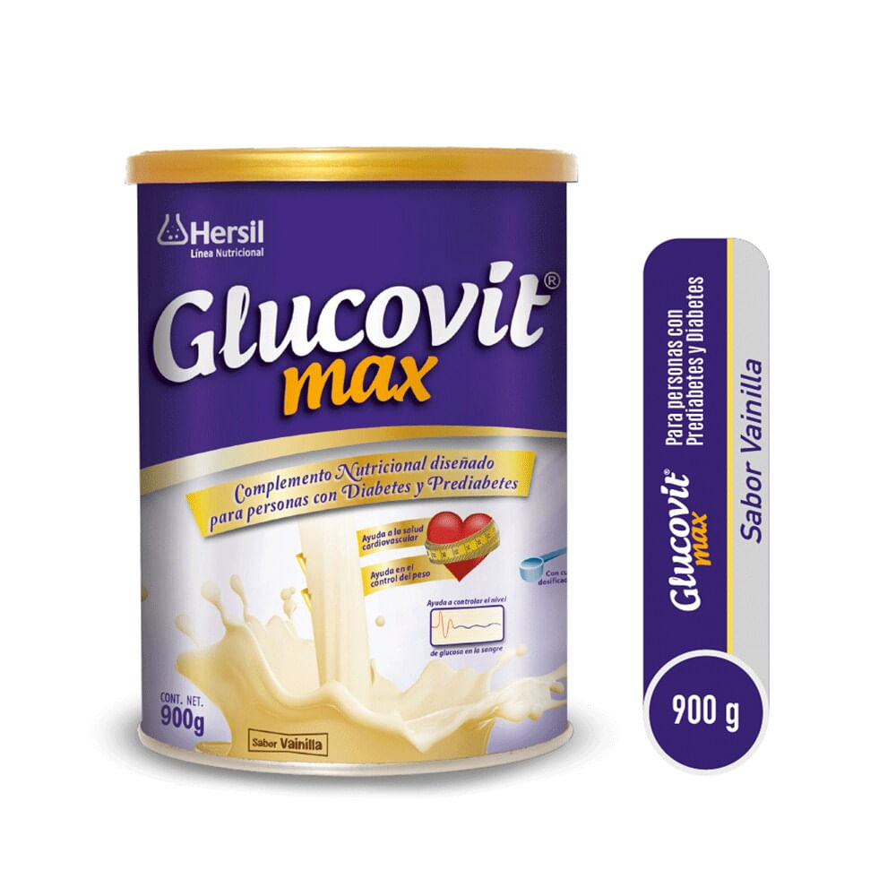 Glucovit Max Vainilla 900 g Precio + Delivery Gratis