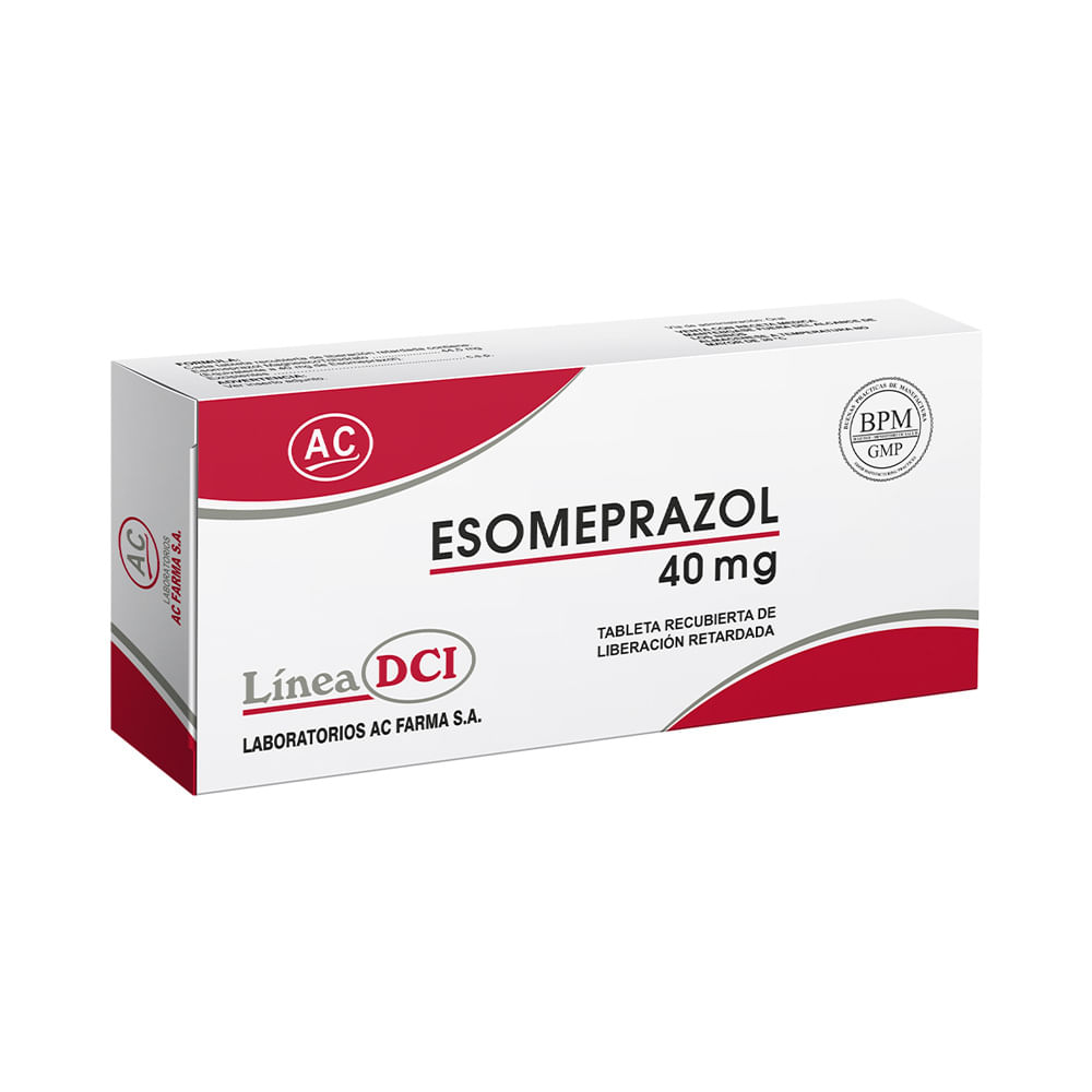 Esomeprazol 40 mg AC Tabletas 10 und