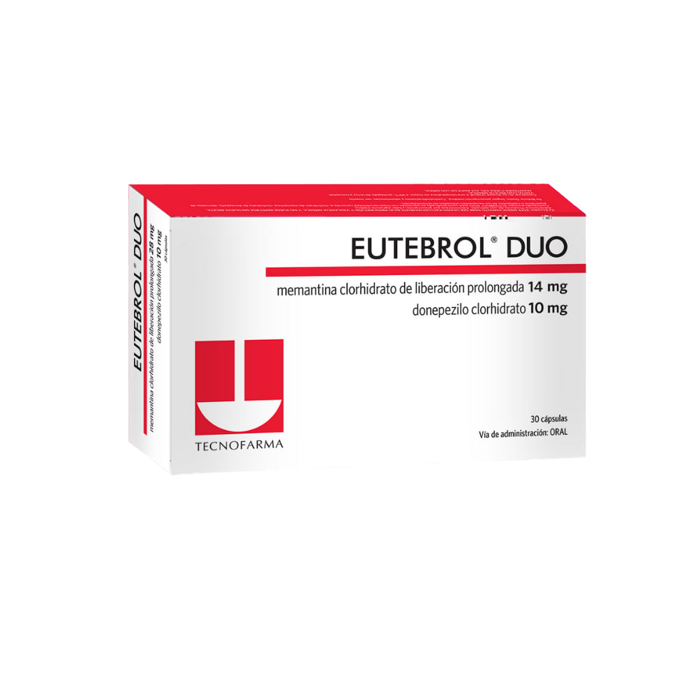 Eutebrol Duo 14 mg + 10 mg Comprimidos 30 und