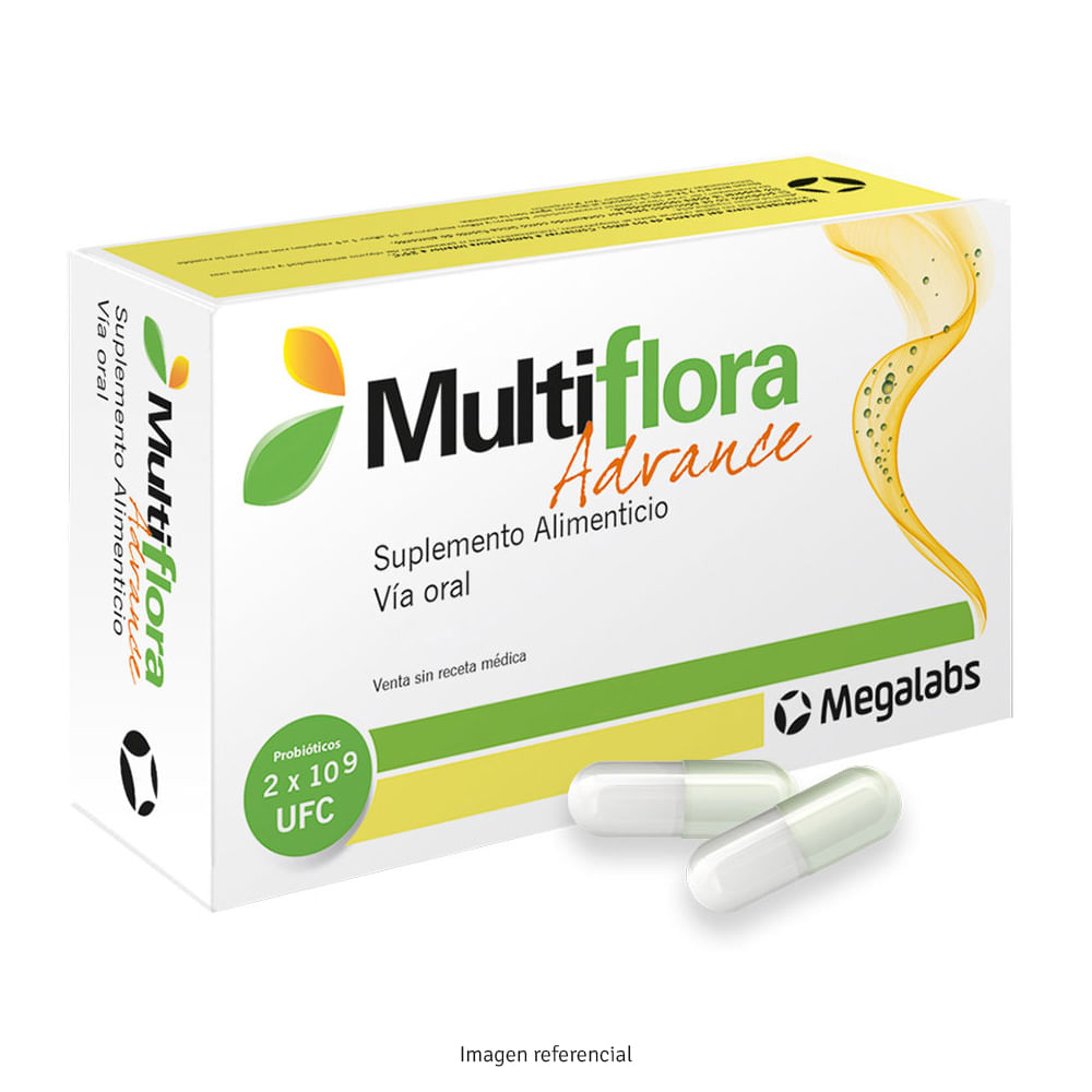 Multiflora Advance Cápsulas 30 und Precio + Delivery Gratis