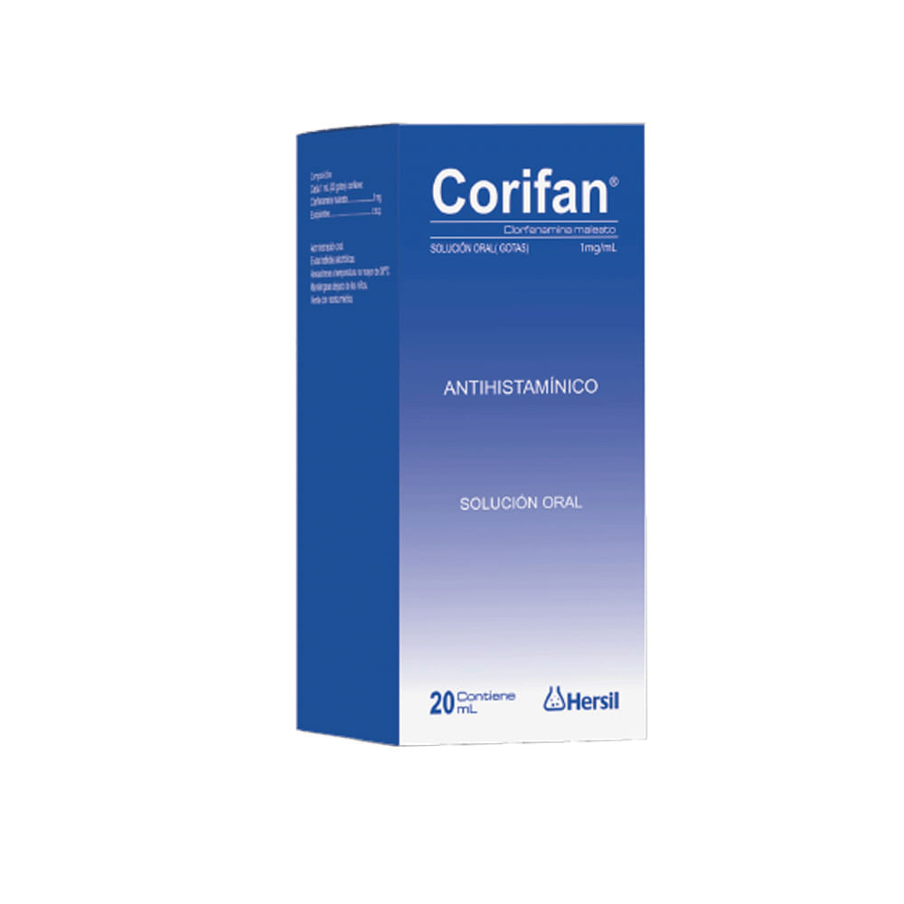 Corifan 1 mg/ml Suspensión Oral en Gotas 20 ml