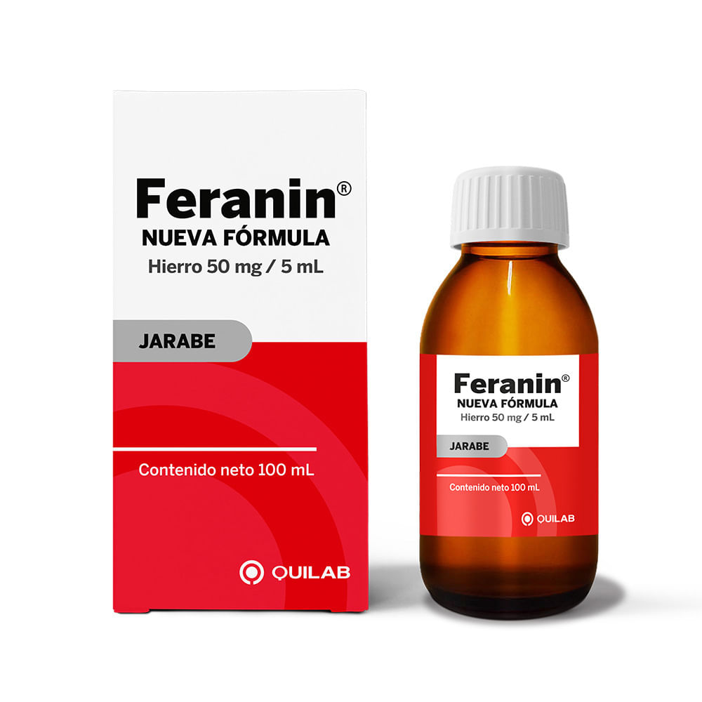 Feranin 50 mg/5 ml Jarabe 100 ml