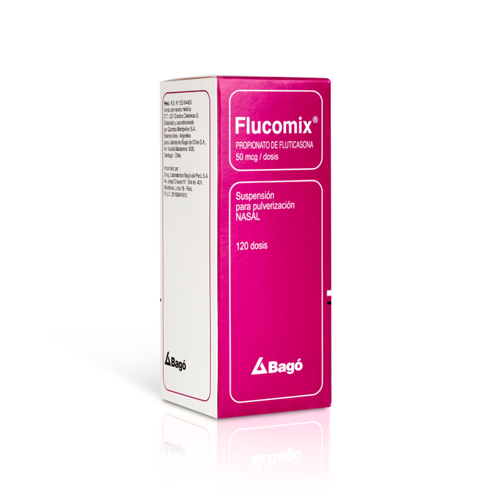 Flucomix 50 mcg Suspensión para Pulverización Nasal 120 dss