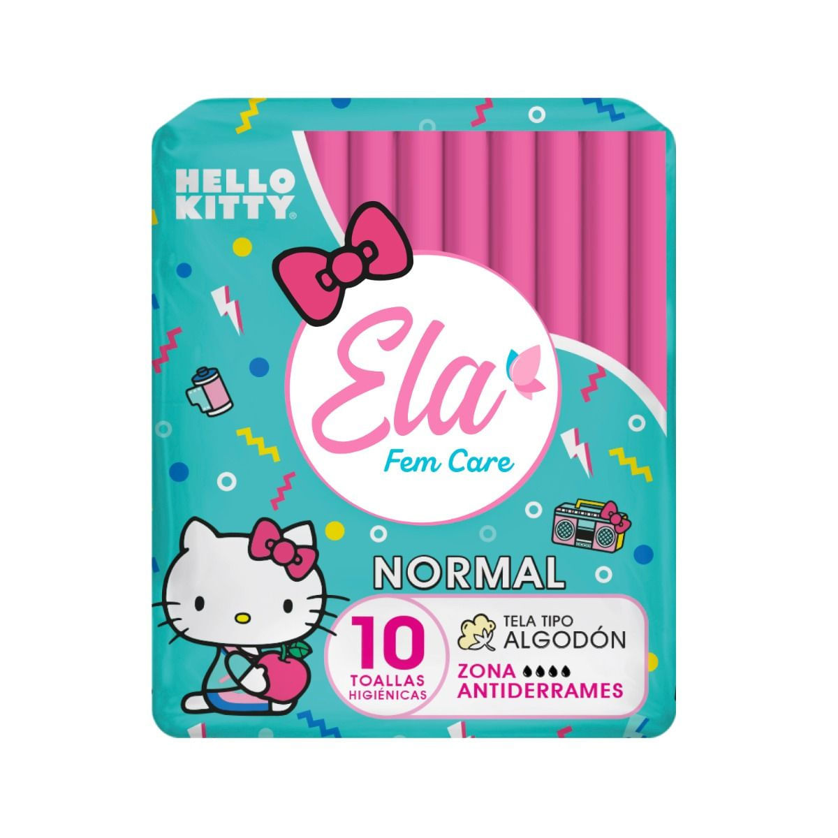 Hello Kitty Toallas Higiénicas Normal 10 und Precio + Delivery Gratis