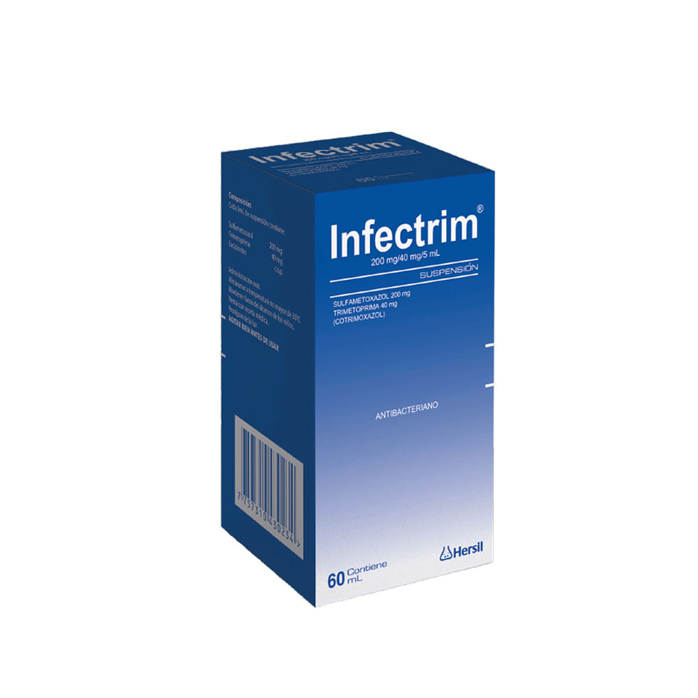 Infectrim 200 mg + 40 mg/5 ml Suspensión Oral 60 ml