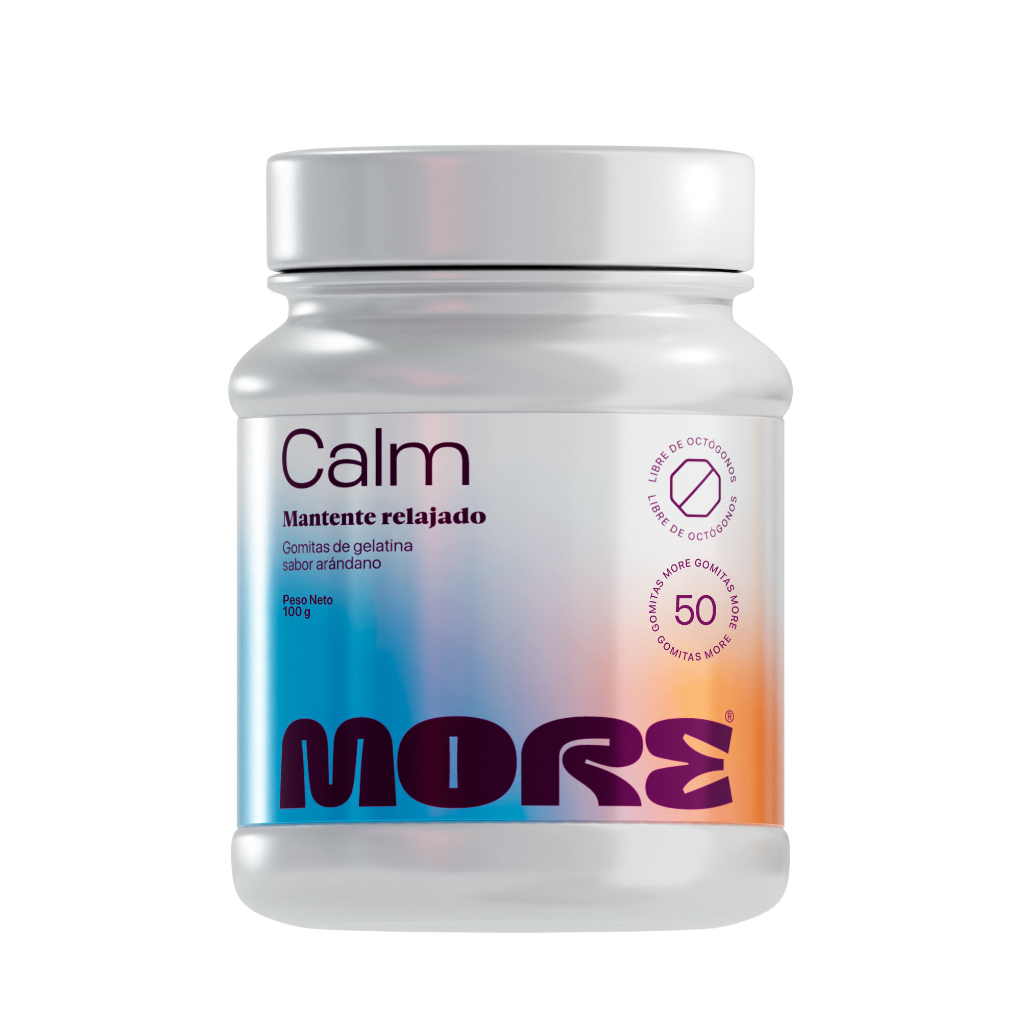 More Calm Gomitas Sabor Arándanos 50 und Precio + Delivery Gratis