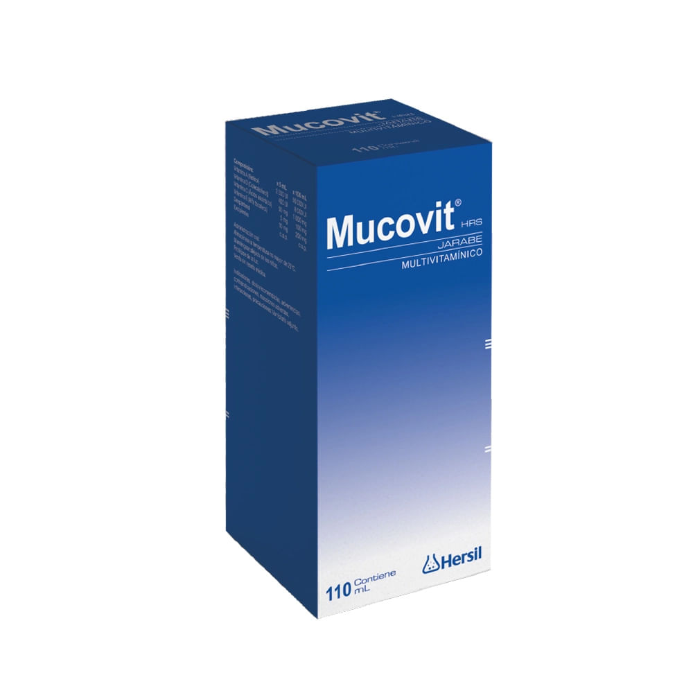 Mucovit HRS Multivitamínico Jarabe 110 ml Precio + Delivery Gratis