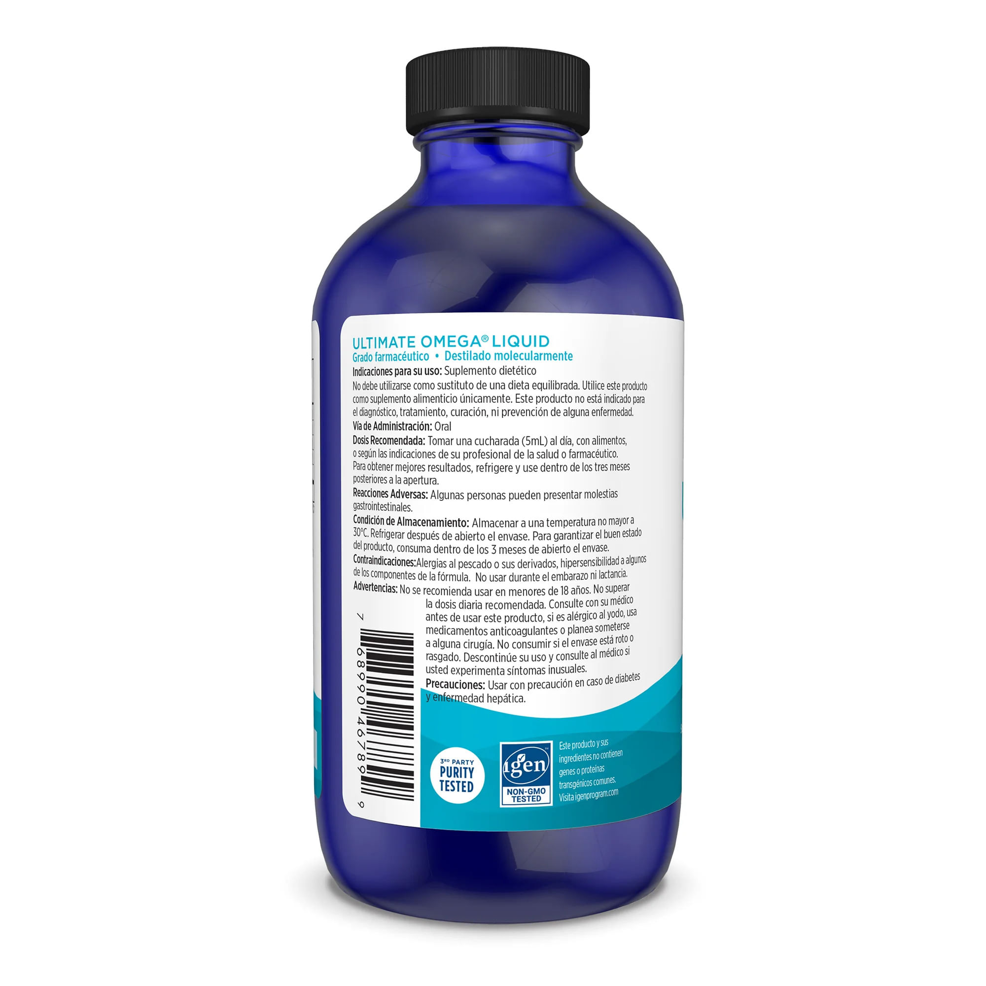 Nordic Naturals Ultimate Omega Liquid 237 ml Precio + Delivery Gratis