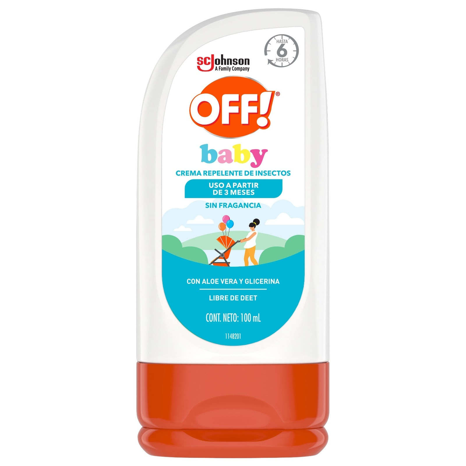 OFF! Baby Repelente en Crema 100 ml Precio + Delivery Gratis