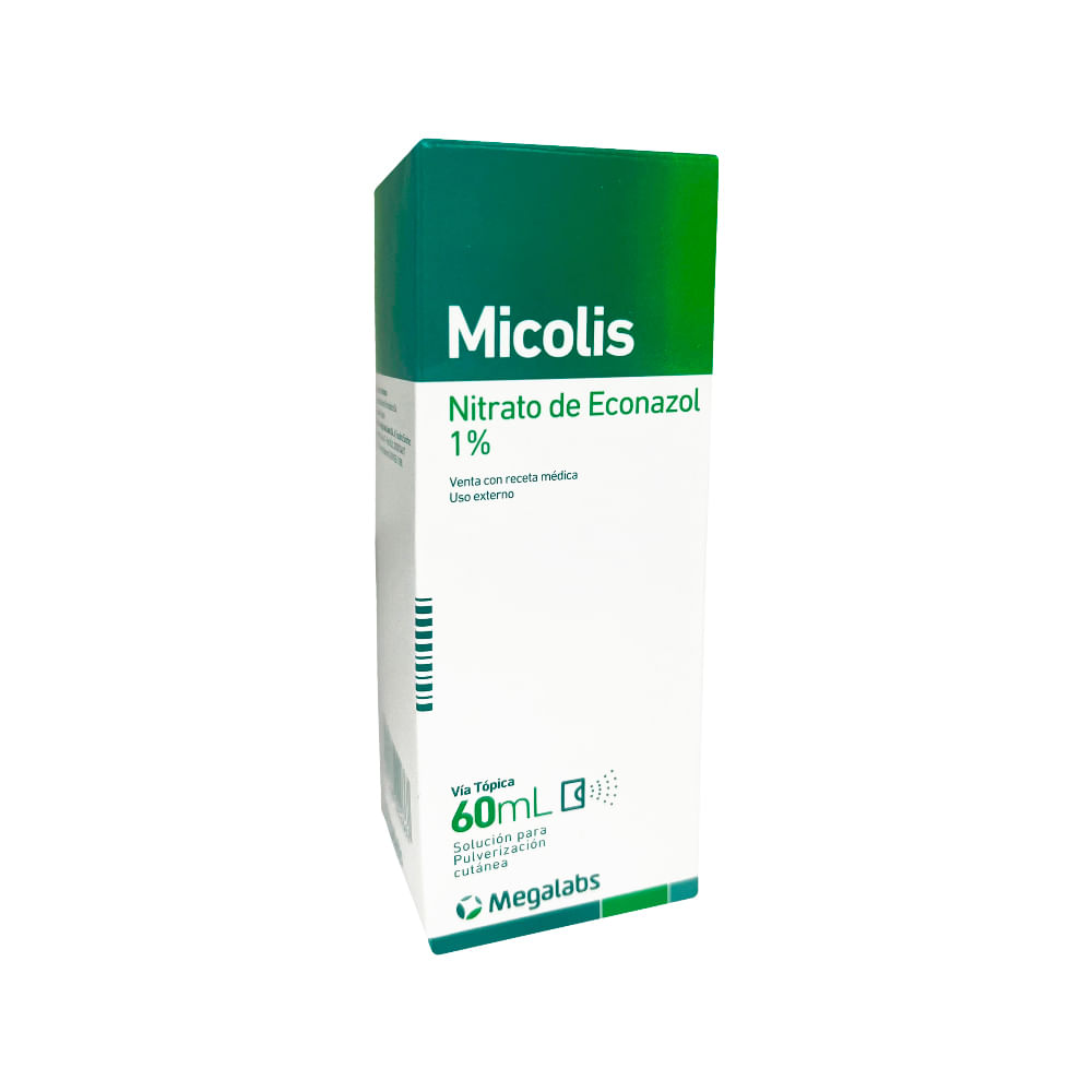 Micolis 1% Solución para Pulverización Cutánea 60 ml