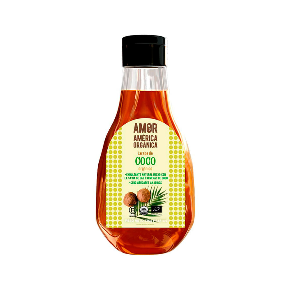 América Orgánica Jarabe de Coco 330 g Precio + Delivery Gratis