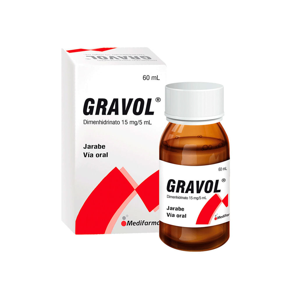 Gravol 15 mg/5 ml Jarabe 60 ml