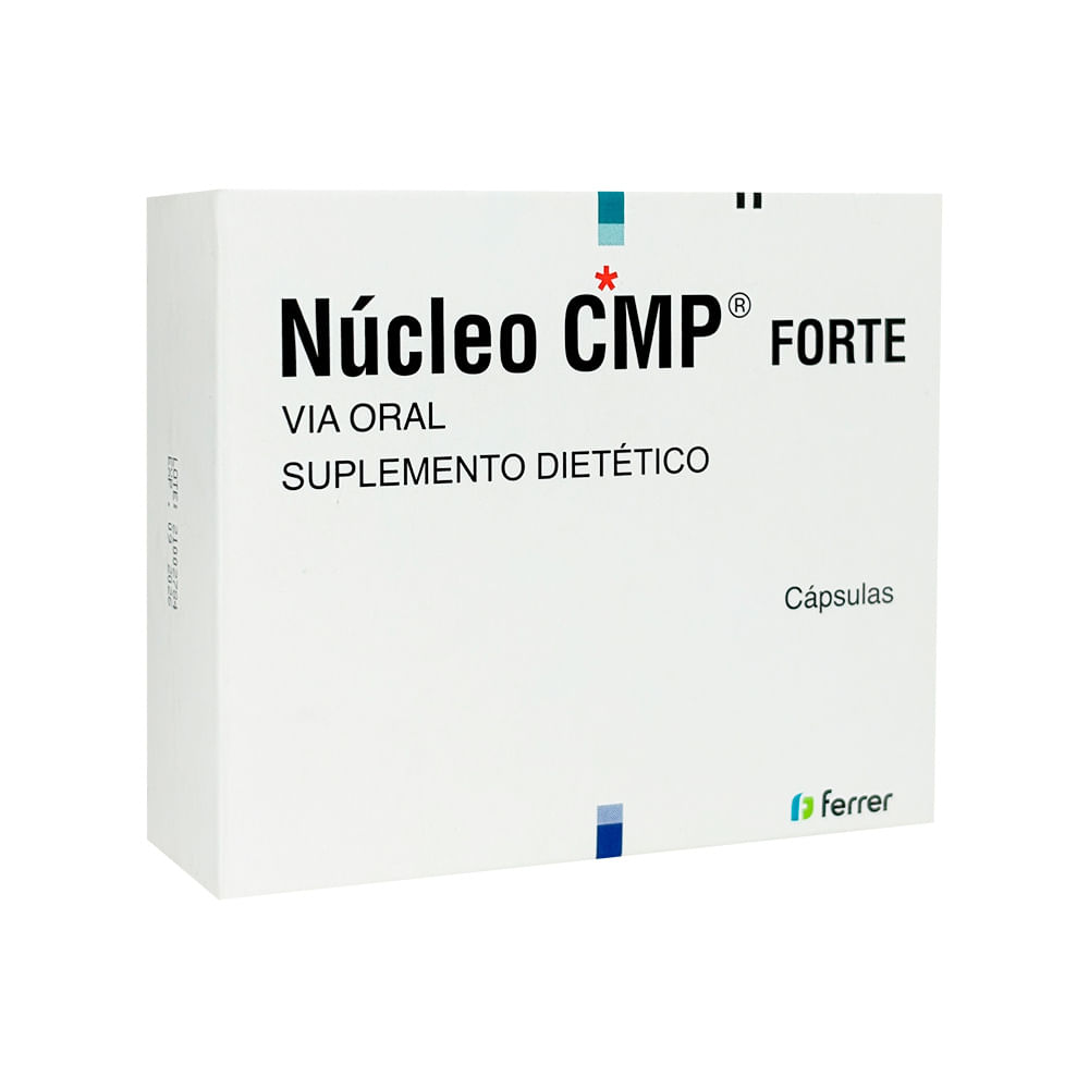 Núcleo CMP Forte Cápsulas 20 und Precio + Delivery Gratis