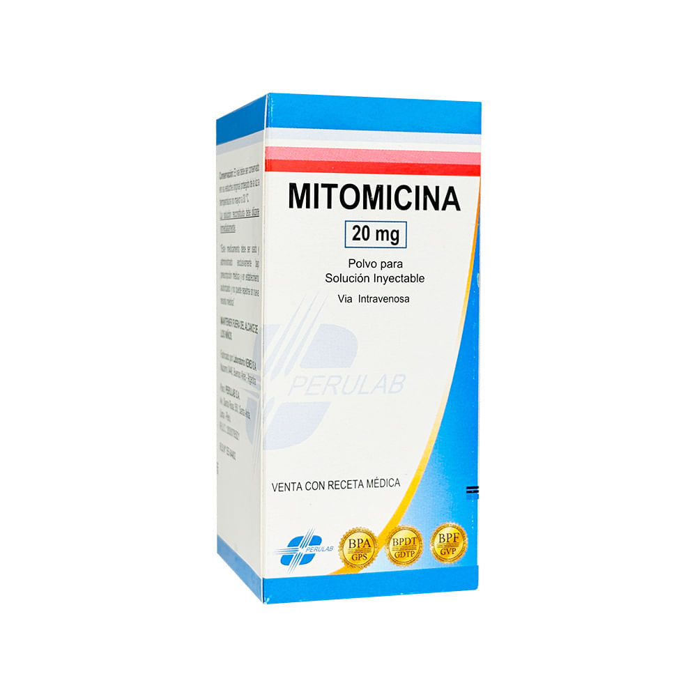 Mitomicina 20 mg PL Polvo para Solución Inyectable 1 und