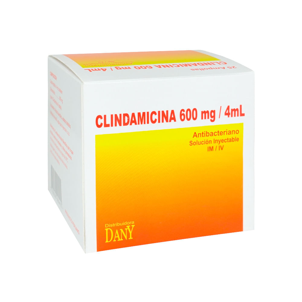 Clindamicina 600 mg/4 ml DN Solución Inyectable 4 ml