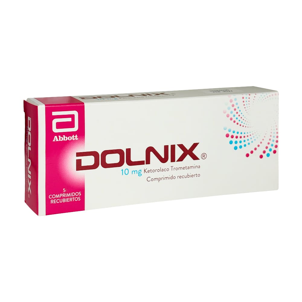 Dolnix 10 mg Comprimidos Recubiertos 5 und