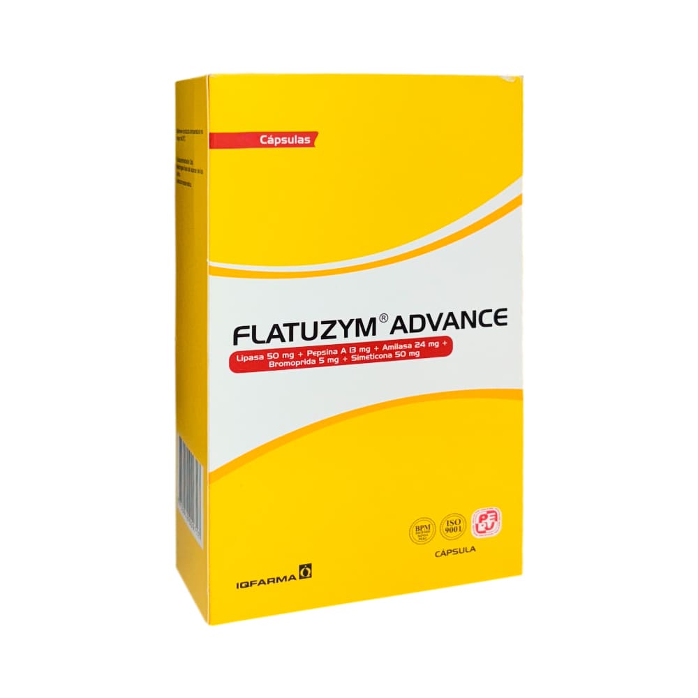 Flatuzym Advance Cápsulas 5 und