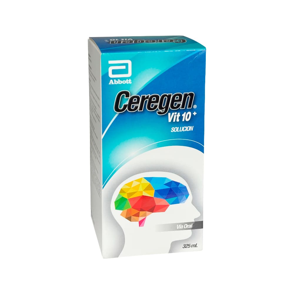 Ceregen Vit 10+ Solución Oral 325 ml Precio + Delivery Gratis
