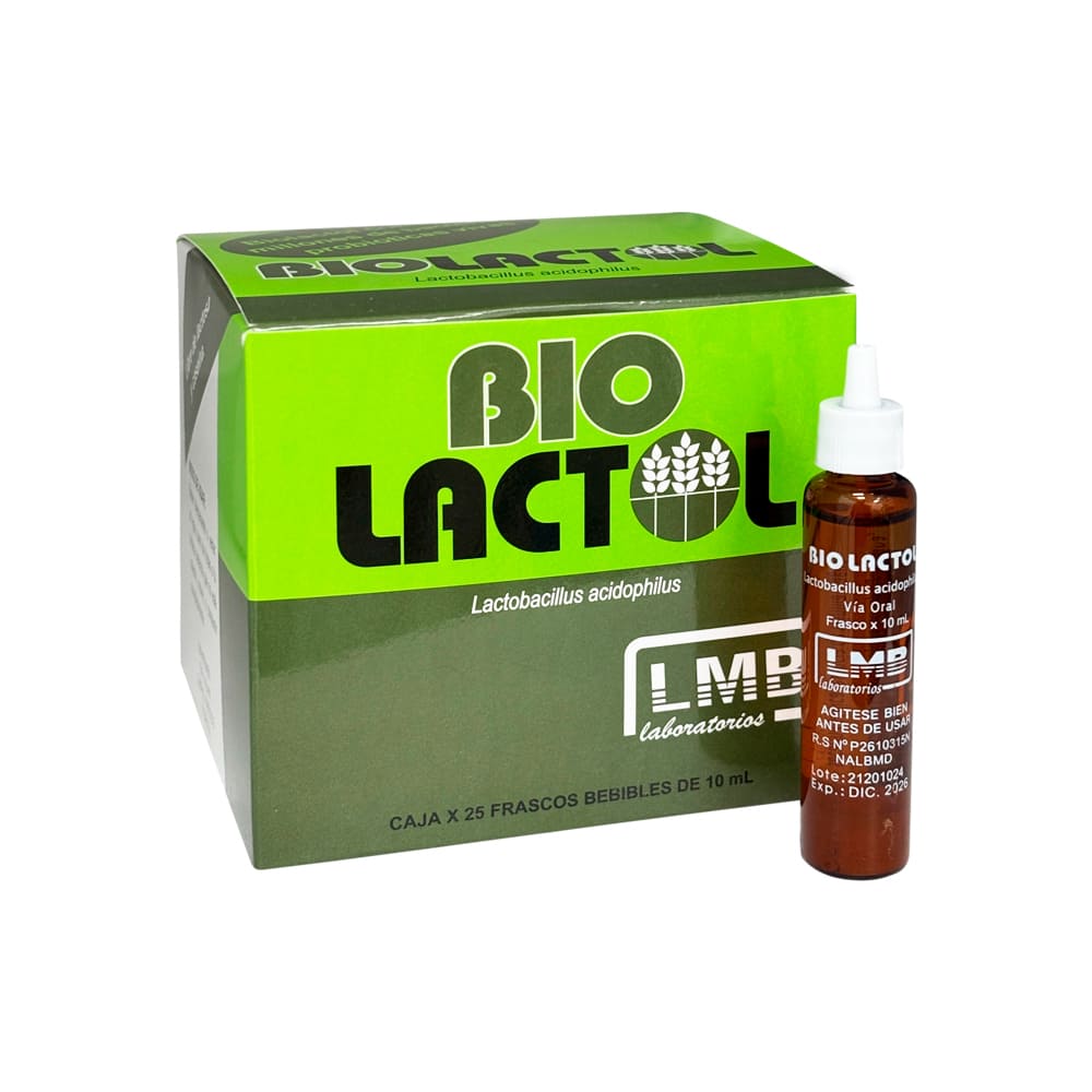 Bio Lactol Solución Bebible 10 ml Precio + Delivery Gratis