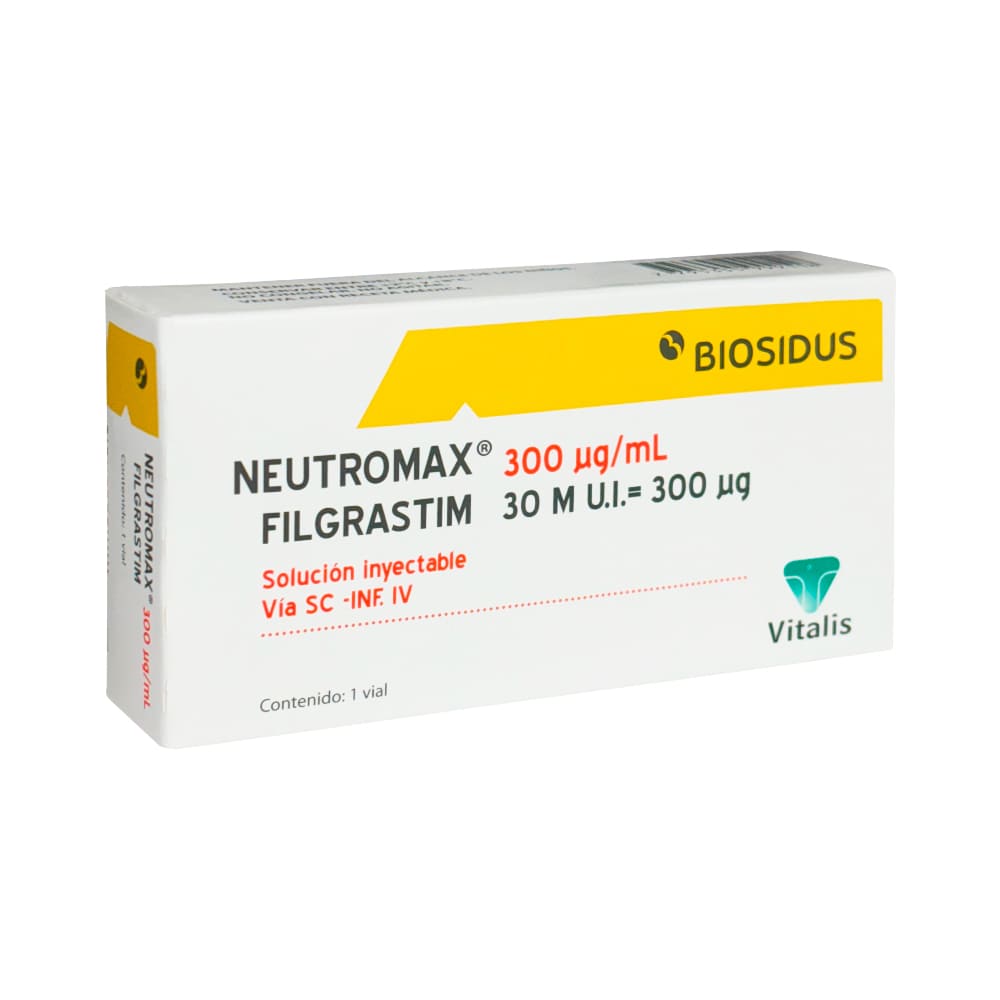 Neutromax 300 mcg/ml Solución Inyectable 1 und