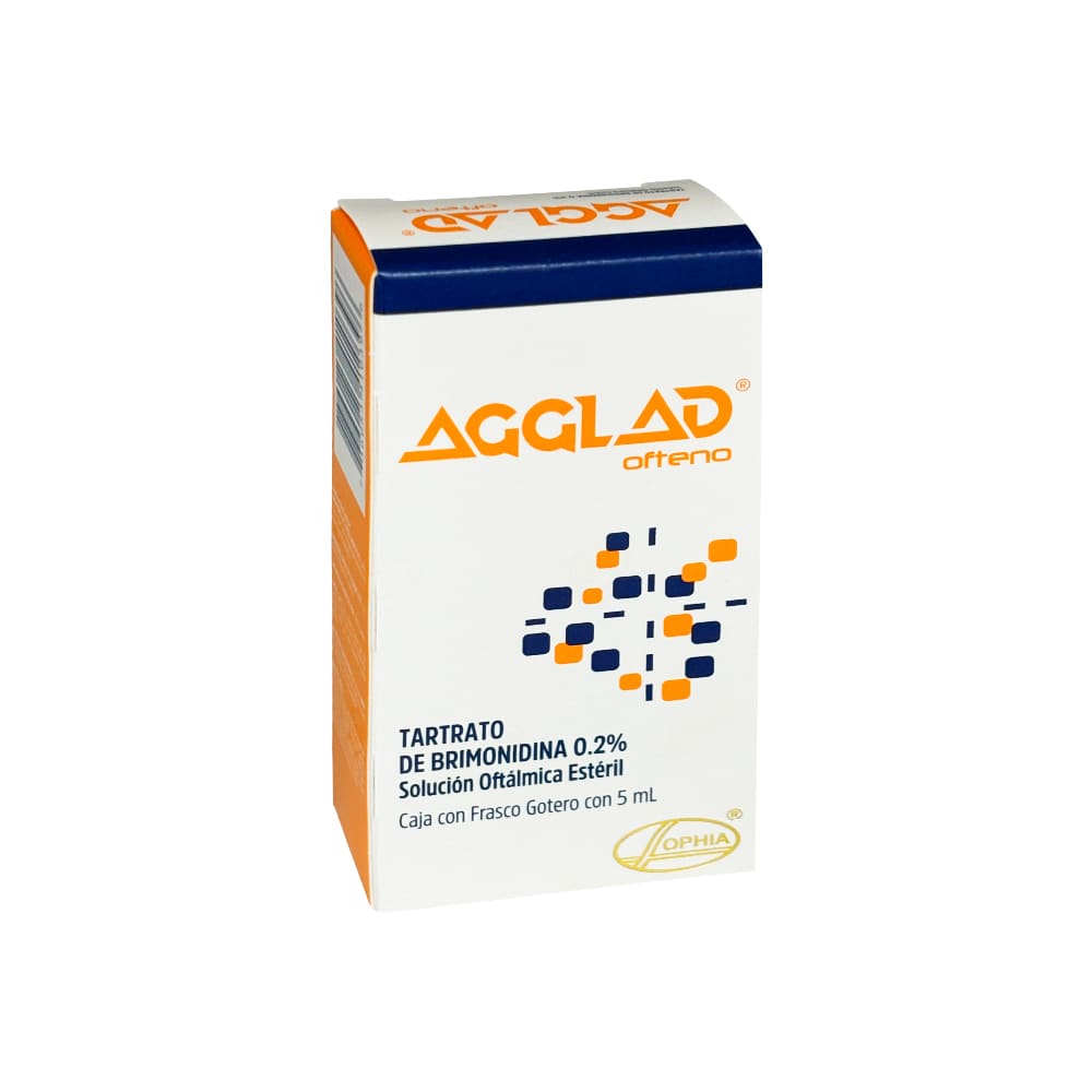Agglad Ofteno 0.2% Solución Oftálmica 5 ml