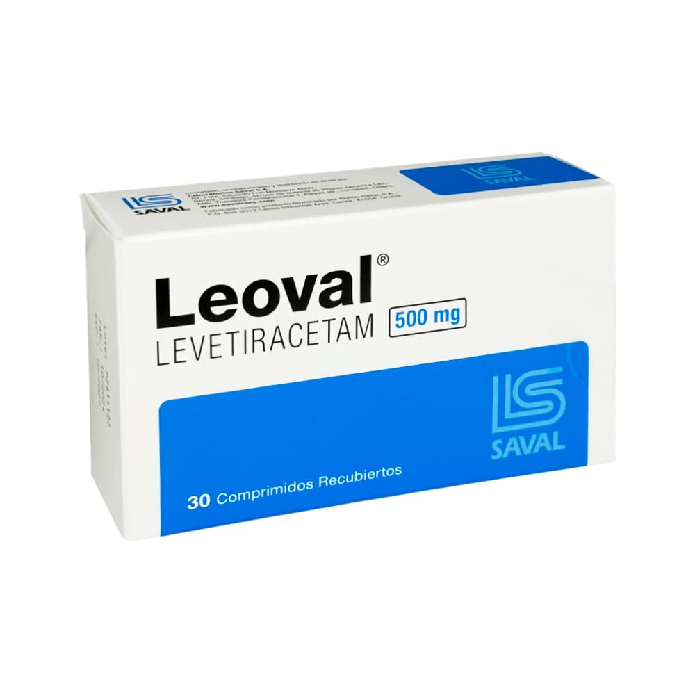 Leoval 500 mg Comprimidos Recubiertos 30 und