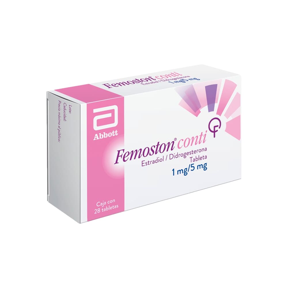 Femoston Conti 1 mg + 5 mg Tabletas Recubiertas 28 und