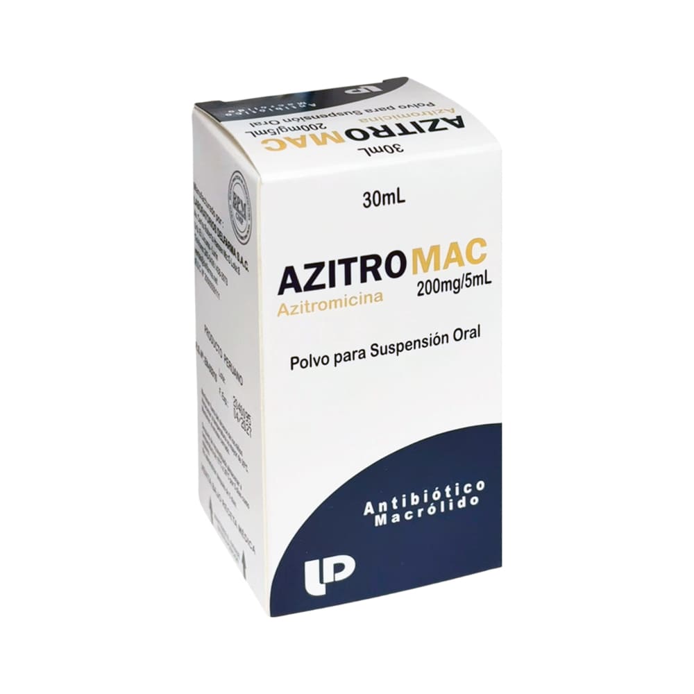 Azitromac 200 mg/5 ml Polvo para Suspensión Oral 30 ml