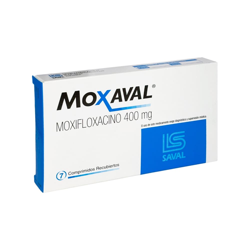 Moxaval 400 mg Comprimidos Recubiertos 7 und